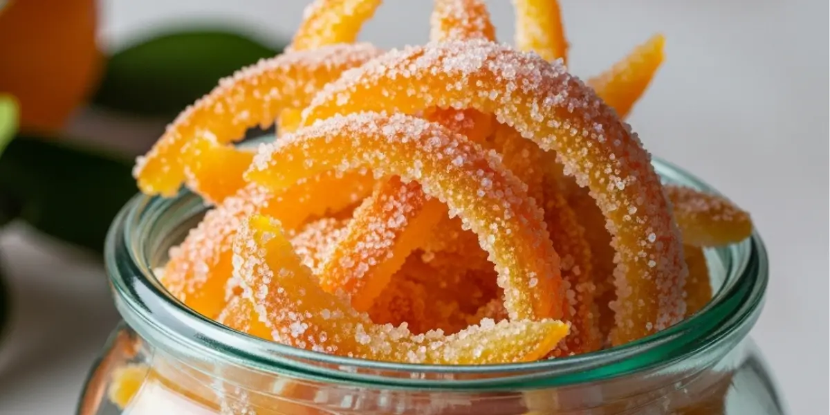 Candied Orange Peel Recipe